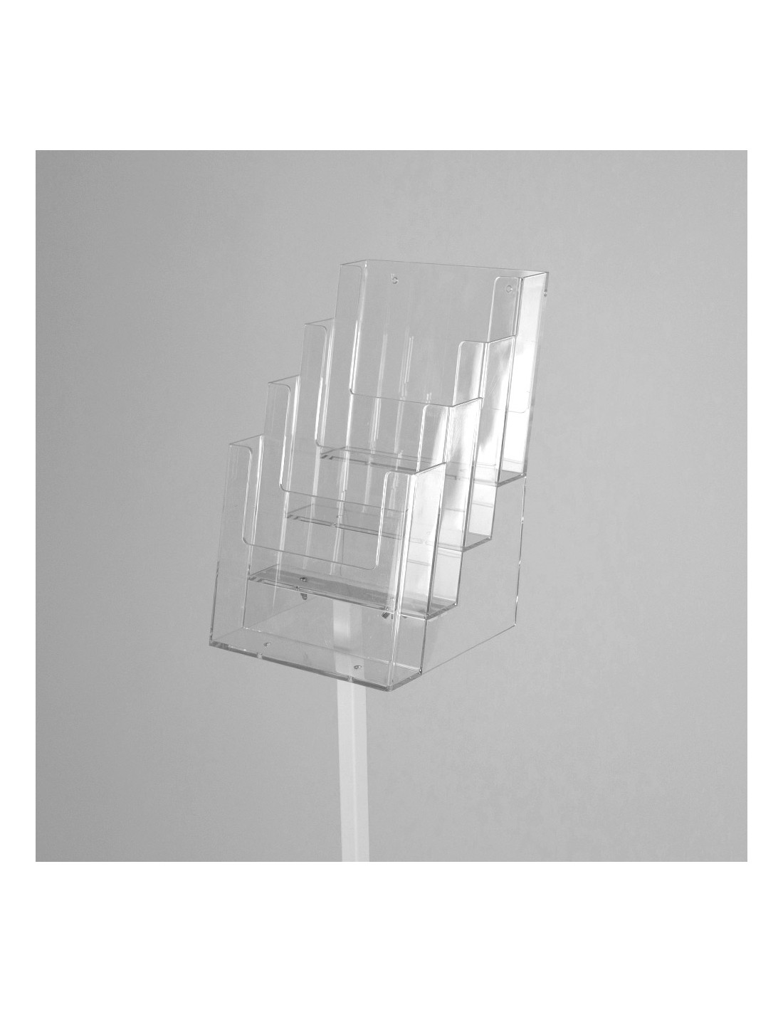 Présentoir sur pied 4 compartiments