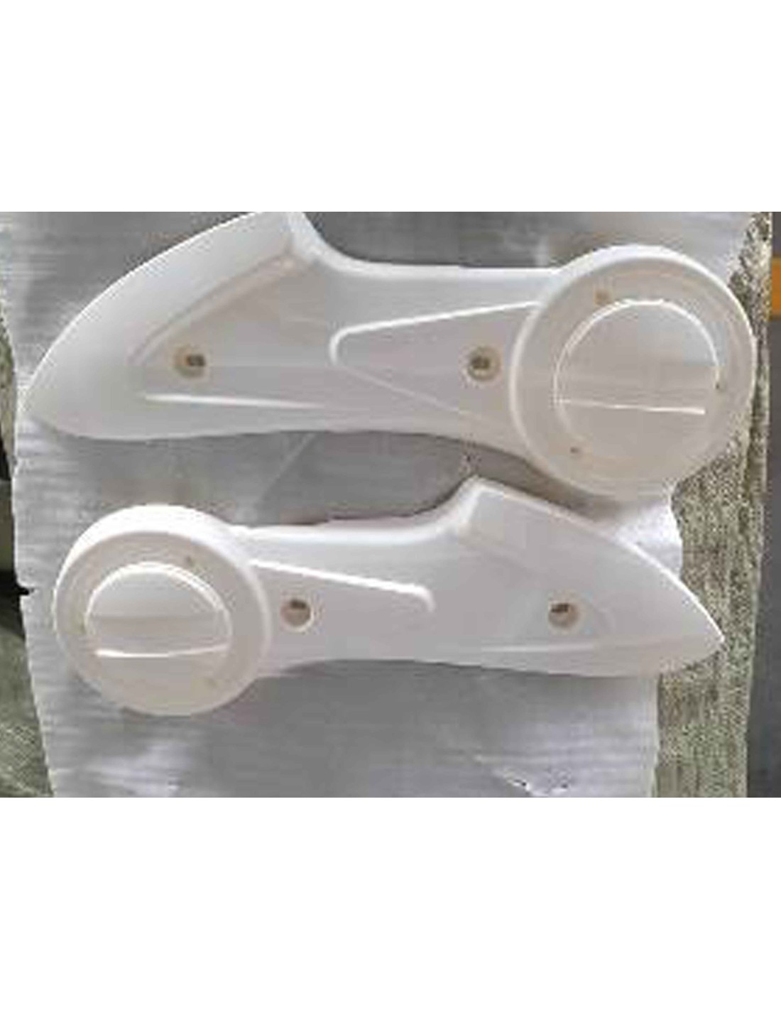 Cache de bras oscillant droit bleu e-Emma