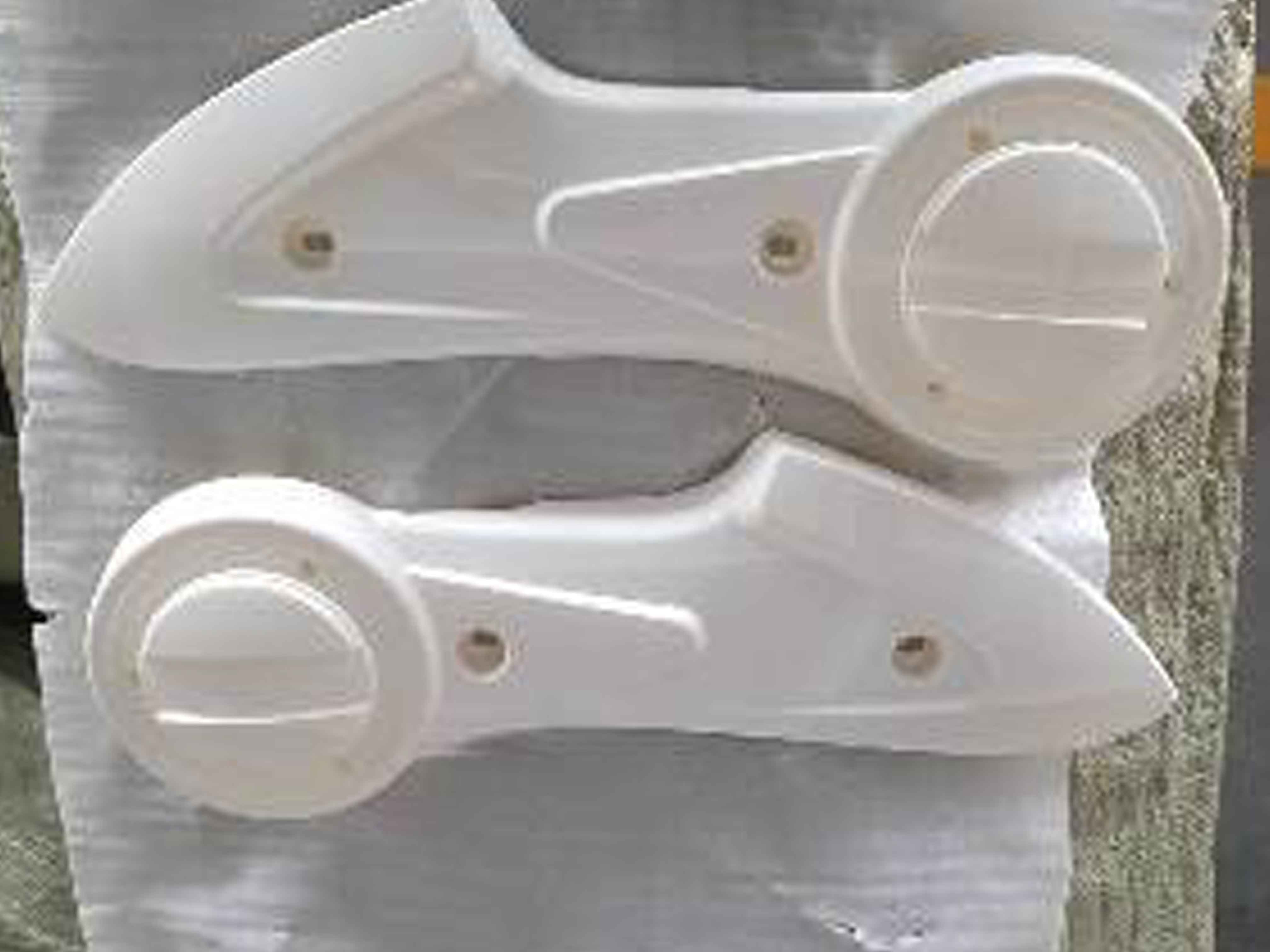 Cache de bras oscillant droit bleu e-Emma