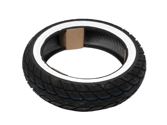 Pneu 120/70-12 flanc blanc e-retro MAX