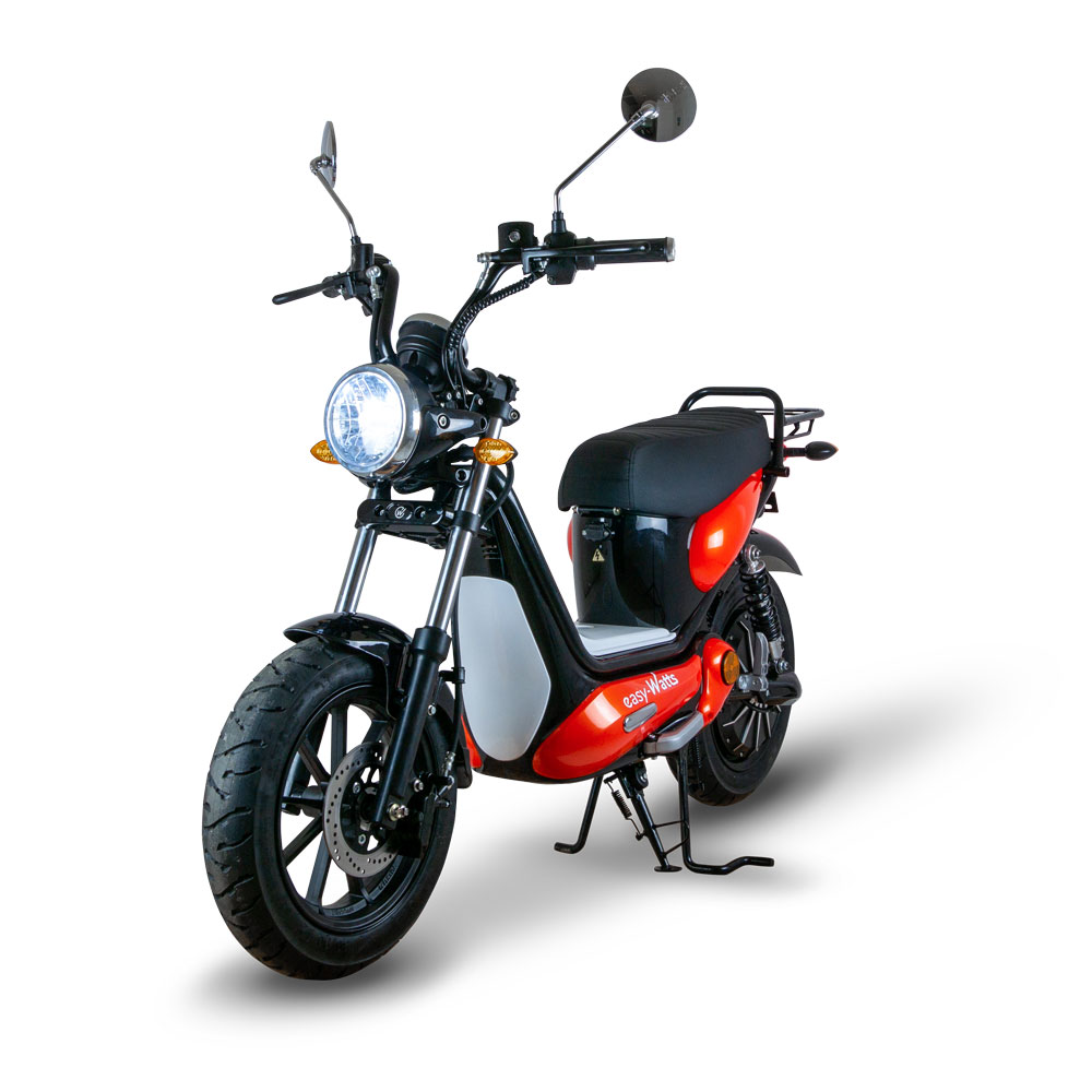 Le nouveau scooter électrique au look vintage du chappy yamaha