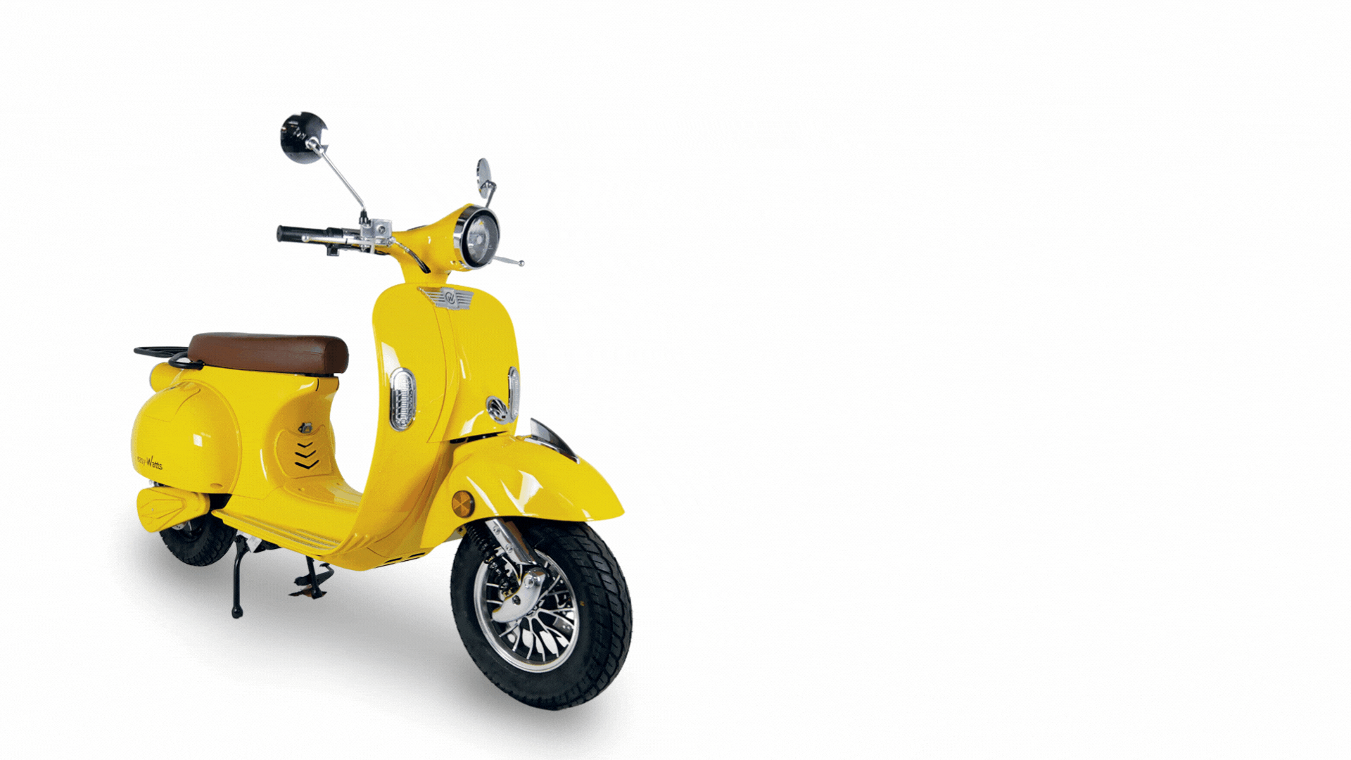 E-retro : scooter vintage électrique grande autonomie.