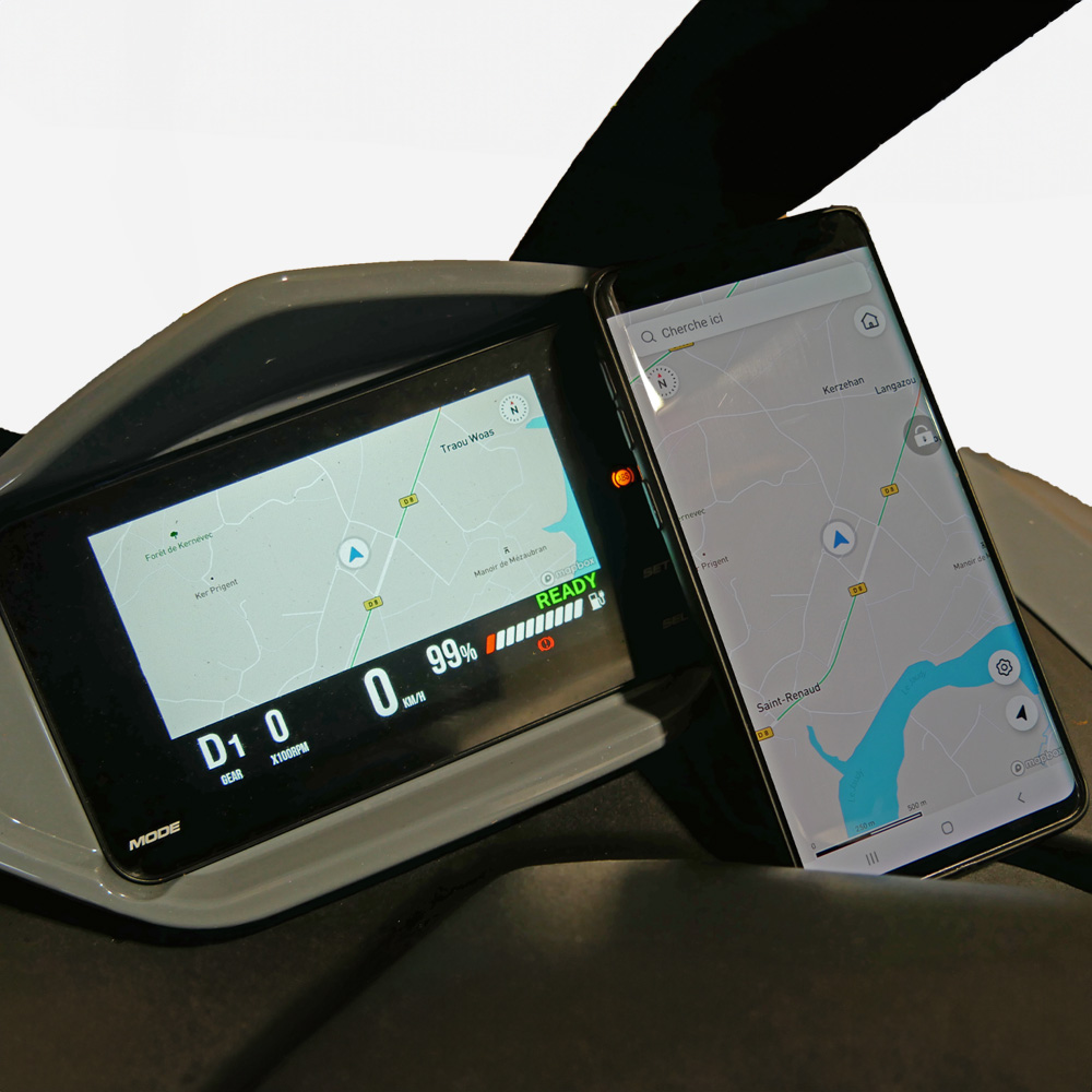 e-trax evolution - gris nardo - Maxi-scooter électrique 125cc easy ...